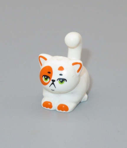 LEGO Cat Kitten orange white Churro land Animal minifigure | eBay