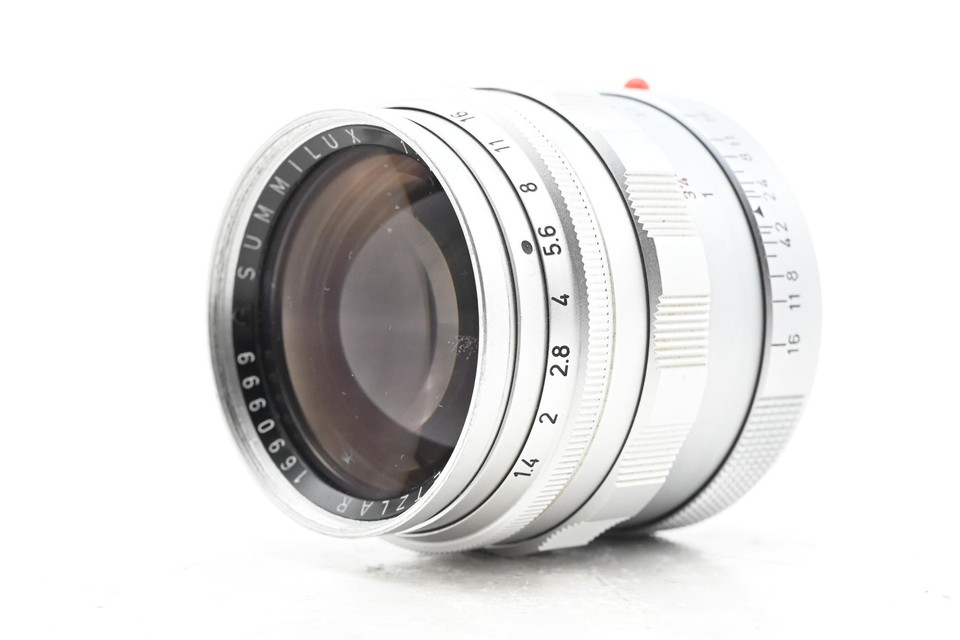 Leica 11014 M 50mm f1.4 Summilux Chrome Lens (v.I) *CLA #999 | eBay
