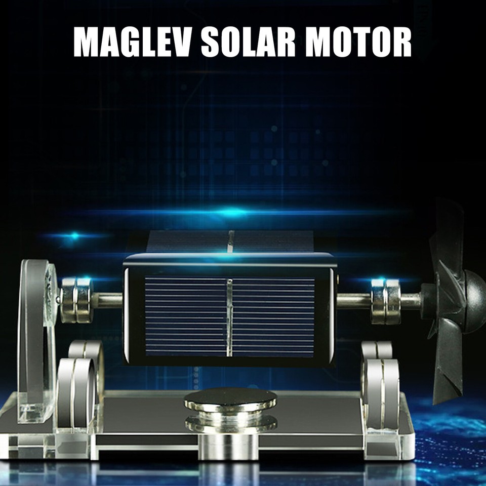 Magnetic Levitation Solar Motor Model Diy Educational Science ...