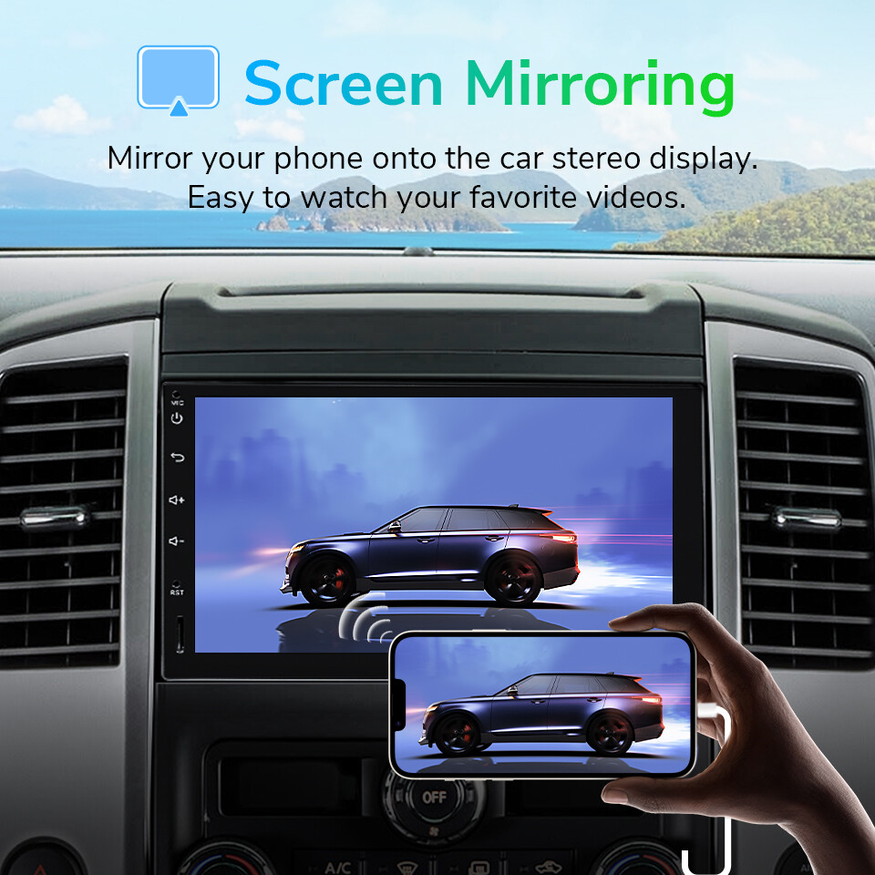 CAM+DVR+OBD+Q04SE Double 2Din Car Stereo Carplay Android 10 8-Core 7 ...