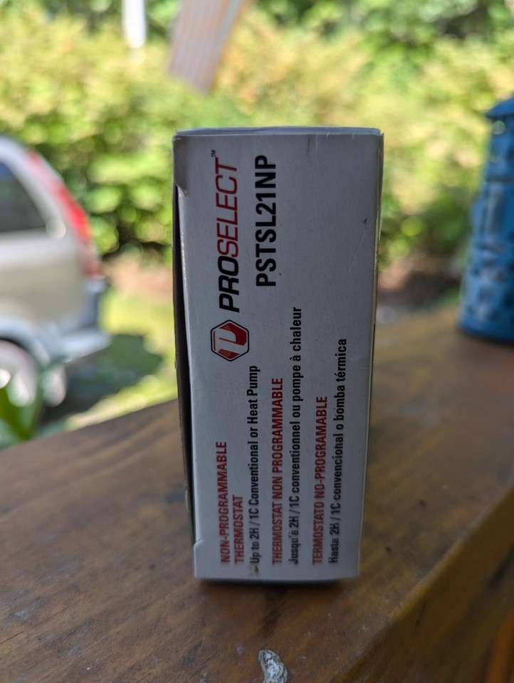 ProSelect 1H/1C Stage Non Programmable Thermostat - PSTSL11NP | eBay