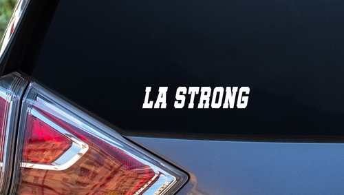 LA Strong USA America Vinyl Sticker Decals | eBay