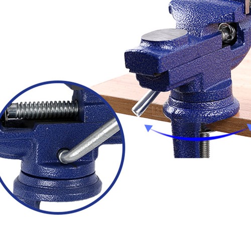 Swivel Portable Bench Table Vice Clamp Die Cast Vise Engineers Table ...