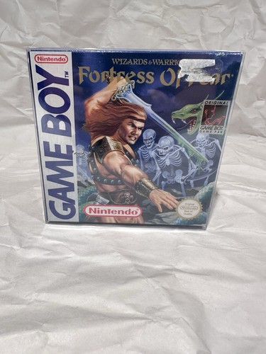 Fortress of Fear Nintendo Gameboy Game - SEALED!!!! Only one On eBay ...