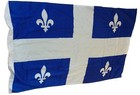 Large 4' x 6'ft Quebec Province Flag Quebec Banner Outdoor Indoor High ...