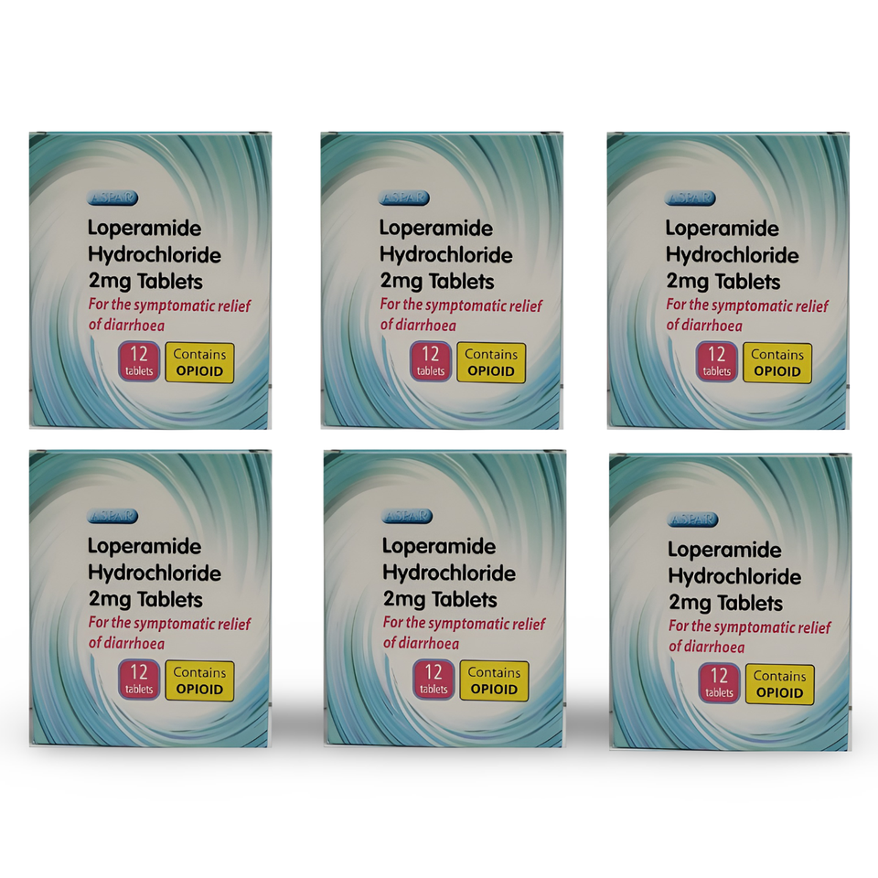 Loperamide Hydrochloride 2 mg Tablets- Pack Of 6 Capsules x 6 - | eBay UK