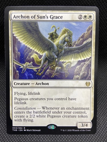 Magic the Gathering: Archon of Sun's Grace x1 - Theros Beyond Death | eBay