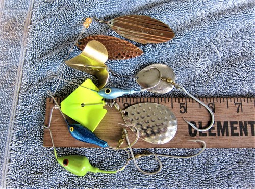 Lot of 3 Musky Buzzbait Spinner Baits: UNUSED & UPGRADED!!! | eBay