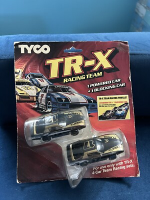 Tyco TR-X Racing Team #12 #17 Firebird Turbo Slot Car 2 Car Pack | eBay