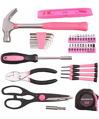 39-Piece General Tool Set-Essential Household Hand Tool Kit with ...