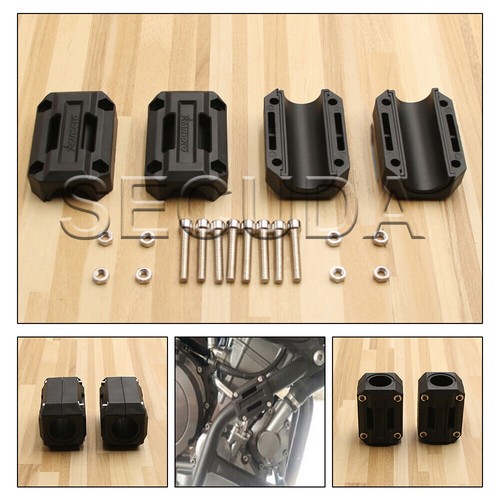 2pcs Motorcycle Engine Guard Protect Bumper Decorative Block For SUZUKI ...