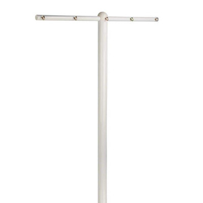 Clothes Line T-Post Dryer 72 in. x 45 in. x 3 in. Heavy Duty Steel Rust ...