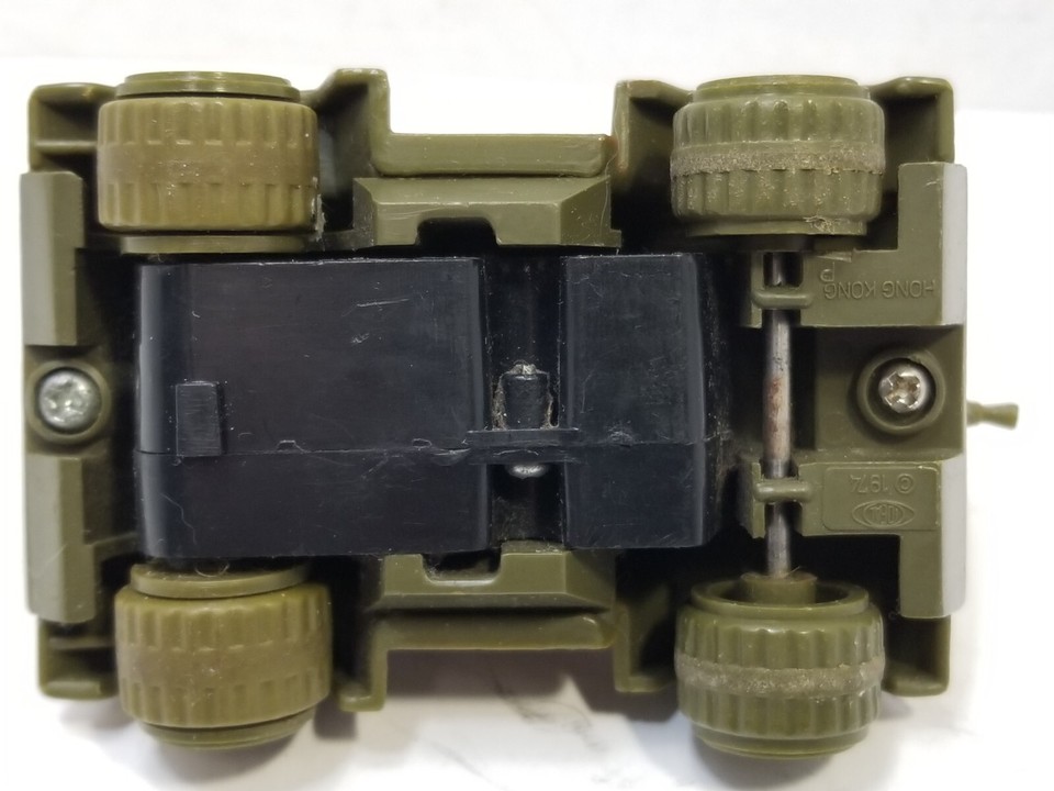 Vintage Mini Mighty Mo Friction Military Tank Vehicle 7125 Ideal 1974 ...