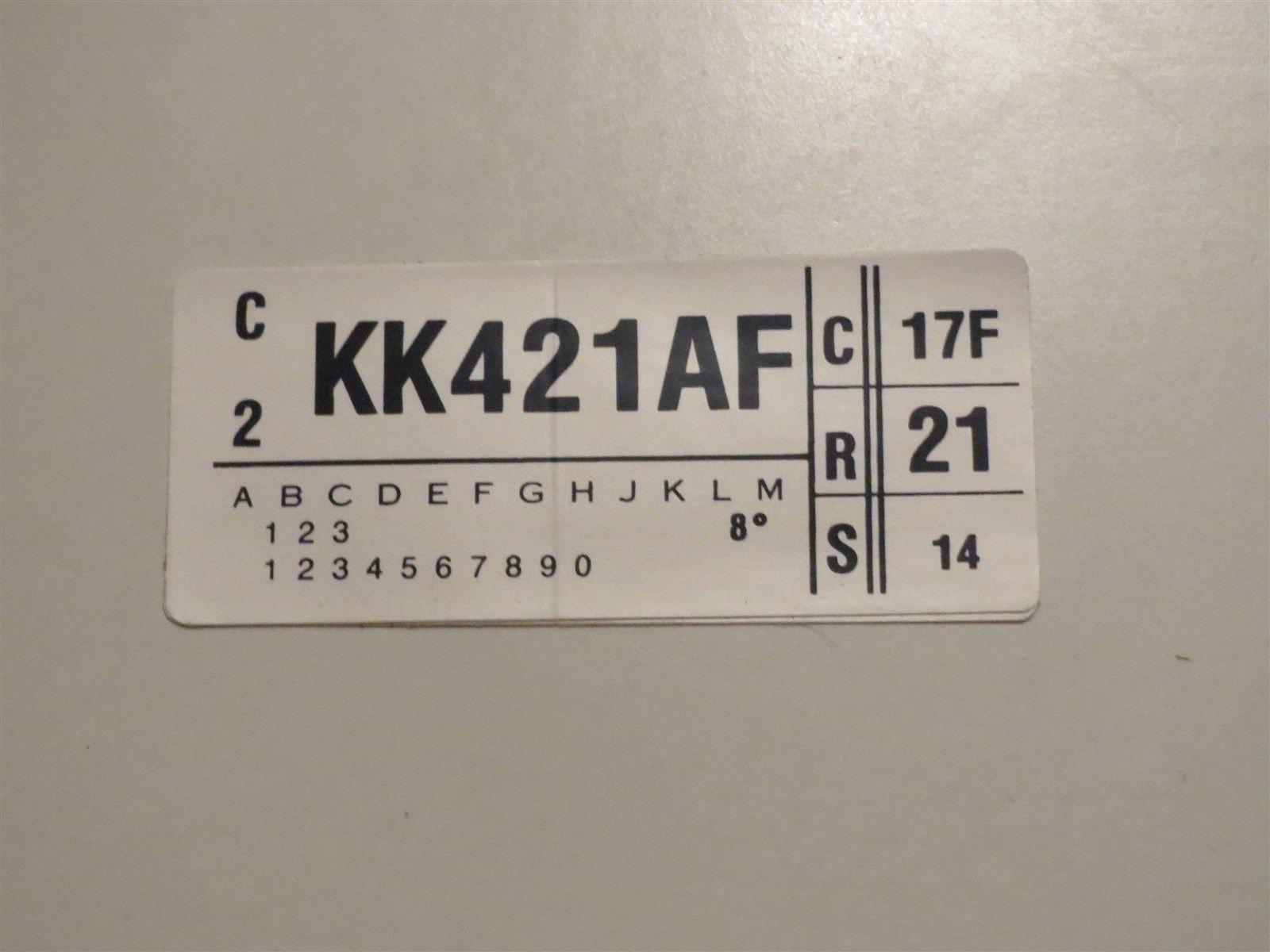 1979 LINCOLN CONTINENTAL TOWN CAR MARK VERSAILLES 400 ENGINE CODE DECAL ...
