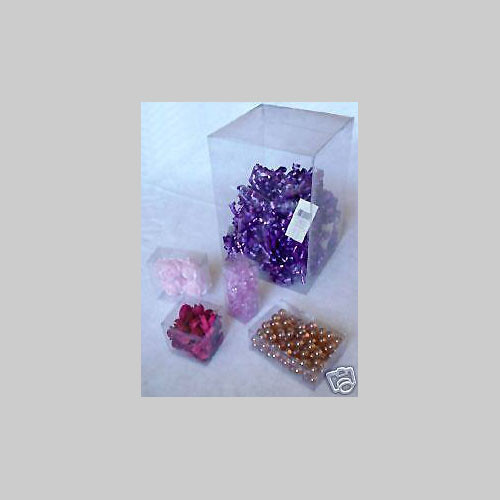 50-900pc Clear Plastic PVC Tuck Box Party Wedding Favor Retail Display ...