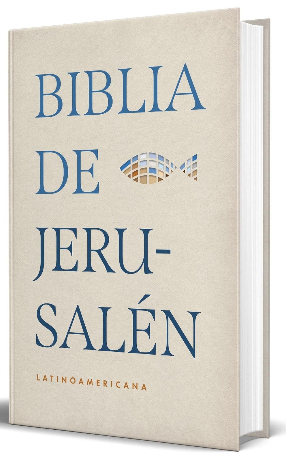 Biblia de Jerusaln Latinoamericana tapa dura edicin clsica color arena ...