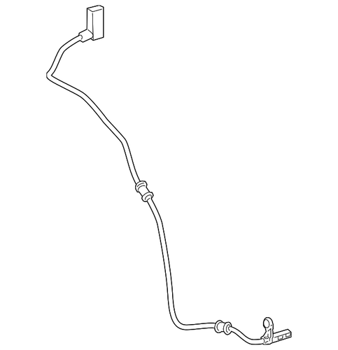 Genuine Mercedes-Benz ABS Wheel Speed Sensor 172-540-07-17 | eBay