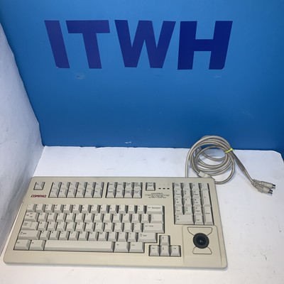 Compaq MX 11800 Mechanical PS2 Keyboard w/ Integrated Trackball Mouse ...