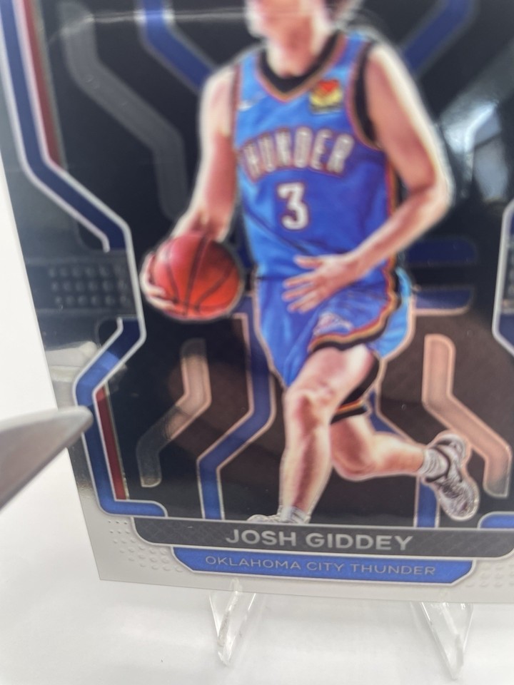 2021-22 NBA Panini Prizm Josh Giddy Base Rookie #301 RC Oklahoma City ...