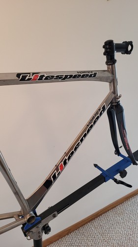 Litespeed Vortex 6/4 Titanium Frameset 59cm Carbon Fork | eBay
