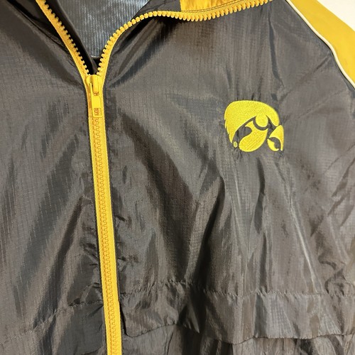 Vintage Iowa Hawkeyes Logo Athletic Windbreaker Men’s XL | eBay