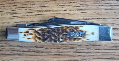 Case XX USA Amber Jigged Bone Large Stockman Knife 6375 CV | eBay