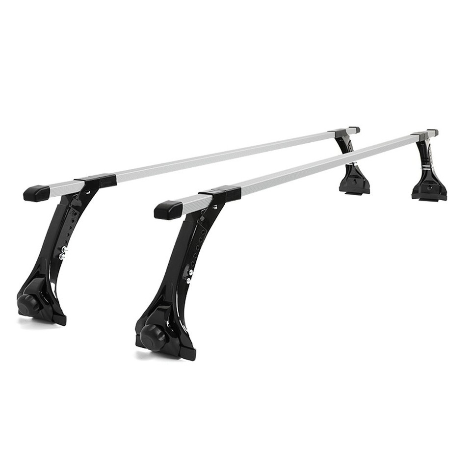 For Ford Econoline Van Adjustable Roof Ladder Rack Cross Bars Cargo ...