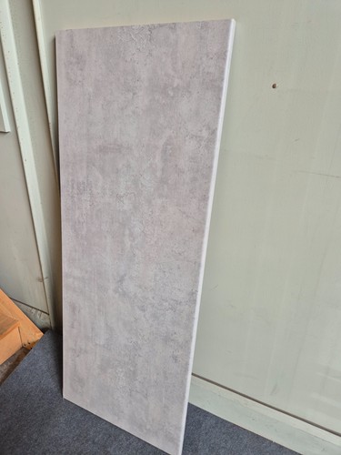 IKEA EKBACKEN Worktop Offcut – Light Grey Concrete Effect (153cm) | eBay UK
