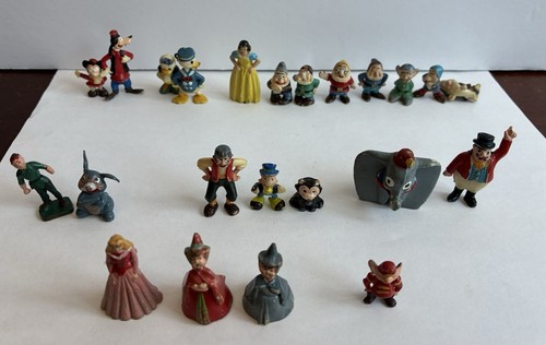Disney Miniatures Vintage Lot of 23 Disneykins Tiny Hand Painted 1960s ...