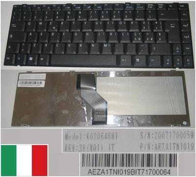 Italian Qwerty Keyboard ACER TM3200 3200 K020646H1 AEZA1TNI019 Black | eBay