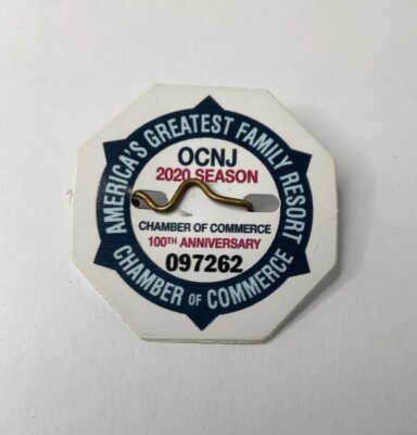 Ocean City NJ Beach Tag 2020 Badge Collectible Summer OCNJ | eBay