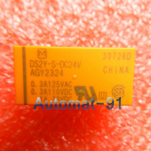10pcs Panasonic Signal Relays DS2Y-S-DC24V AGY2324 8PIN 1A 24VDC | eBay