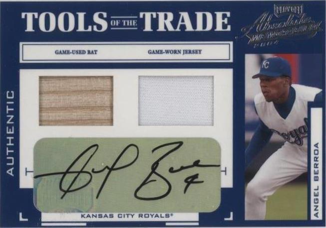 2004 Playoff Absolute Memorabilia - Tools of the Trade Angel Berroa #TT ...