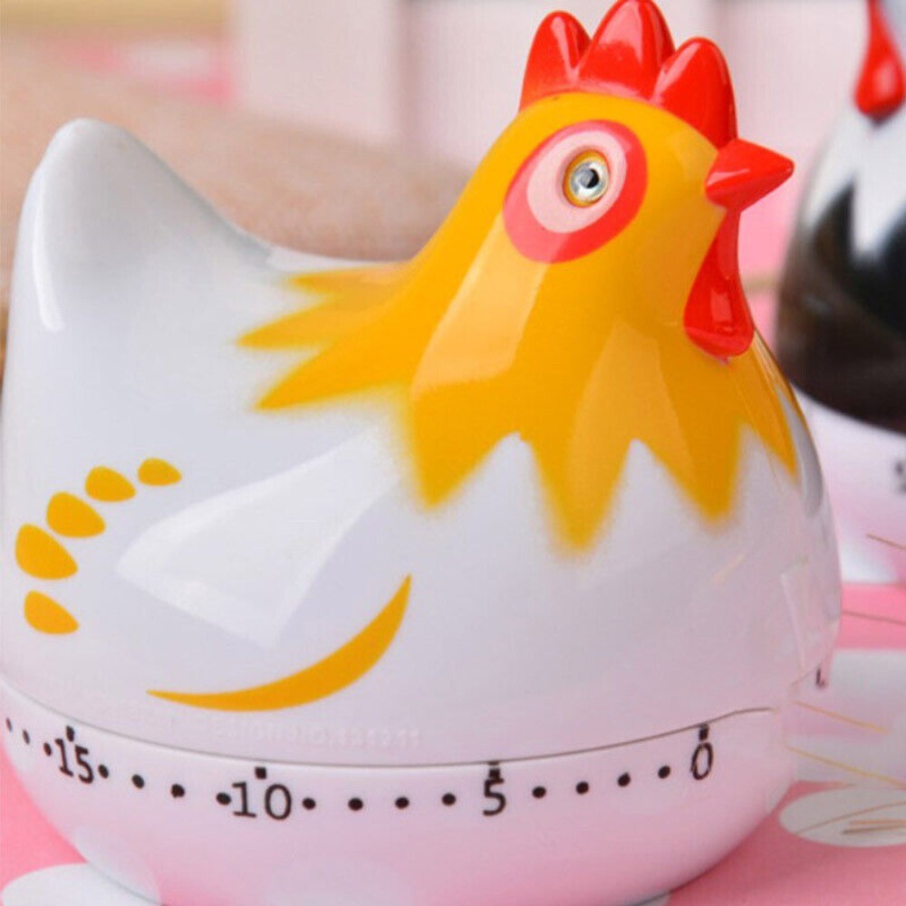 Digital Timer Kitchen Timer Mechanical Rotating Alarm Chicken Kitchen ...