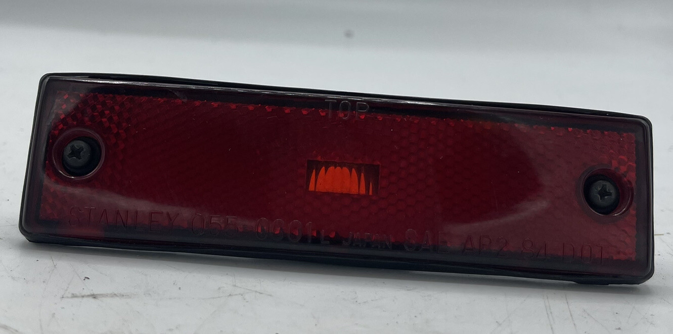 86-88 Mazda Rx7 OEM Rear Left Side Marker Bumper Reflector Light Stock ...