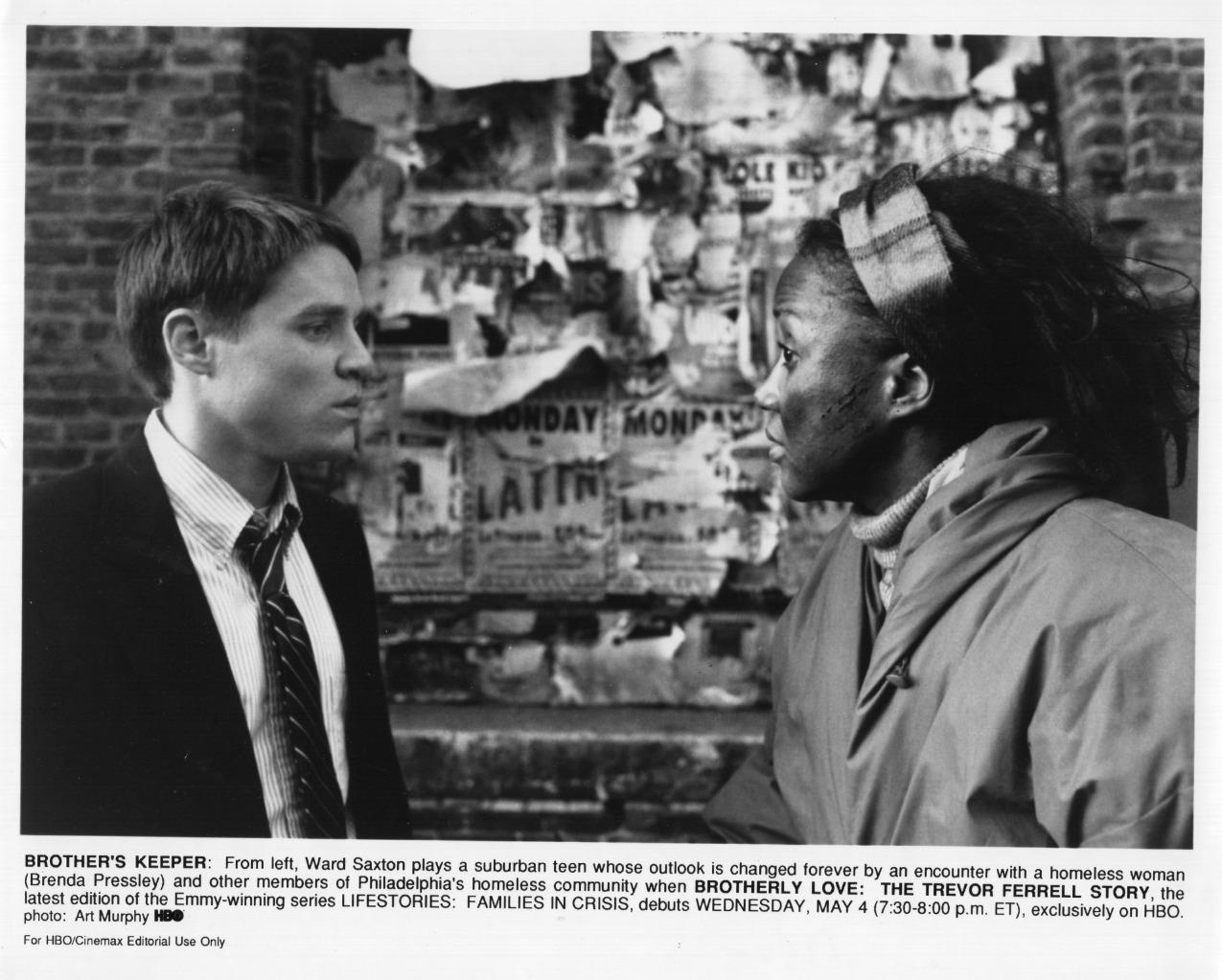 Ward Saxton, Brenda Pressley "Brotherly Love: The Trevor Ferrell Story ...