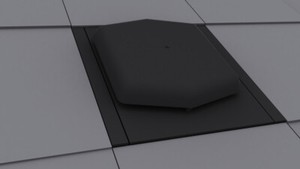 10K Slate Roof Tile Vent Ventilator - Ventilation Extractor Fans Soil ...