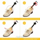 Pair of Adjustable 2-way Expander Wooden Shoe Stretcher for US Mens ...