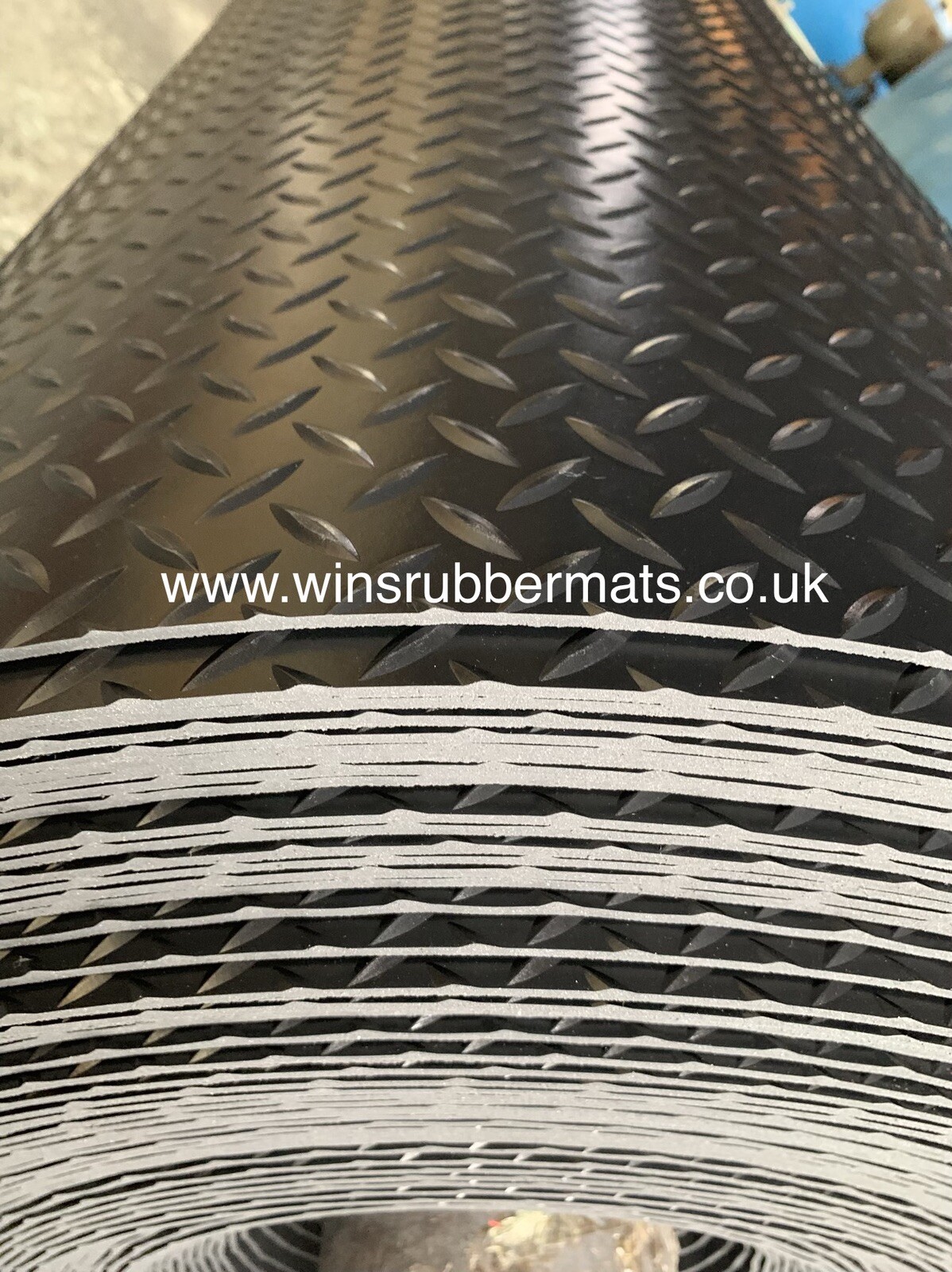 Rubber Flooring Mat Rolls 1m to 10m and 1.2m to 1.8m Wide X 3mm THICK ...
