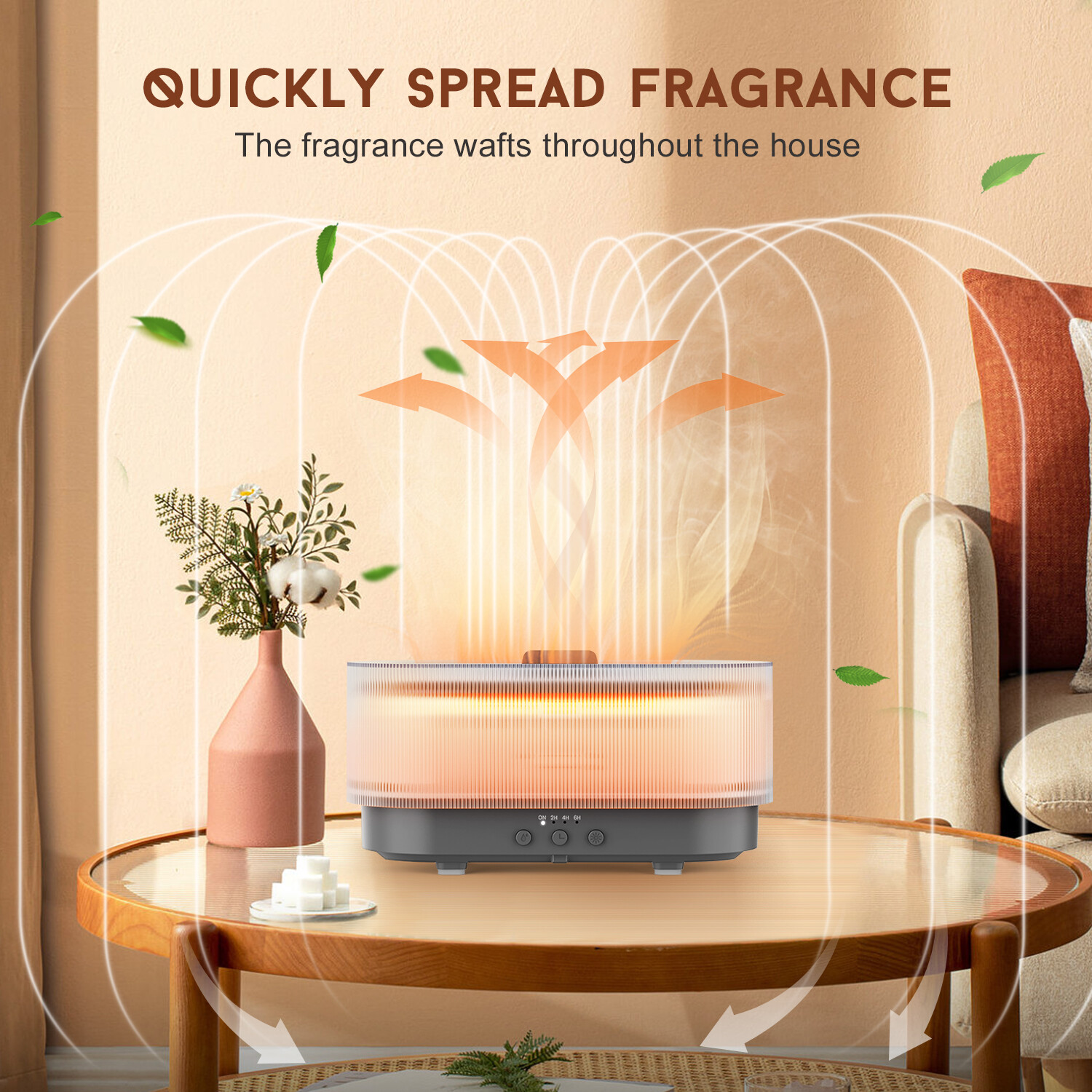 SEJOY Humidifier Aroma Diffuser Humidifier Ultrasonic Essential Oil ...