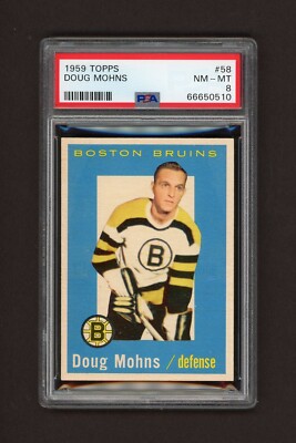 1959-60 TOPPS # 58 DOUG MOHNS PSA 8 | eBay