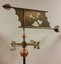 Beautiful copper custom clover leaf weathervane, COMPLETE SETUP + mount ...