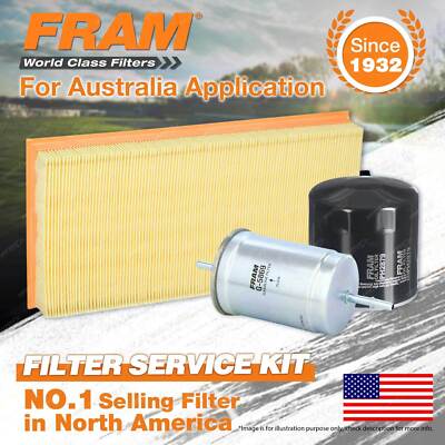 Fram Oil Air Fuel Filter Service Kit for Volvo S40 S40 V40 V40 1999 ...