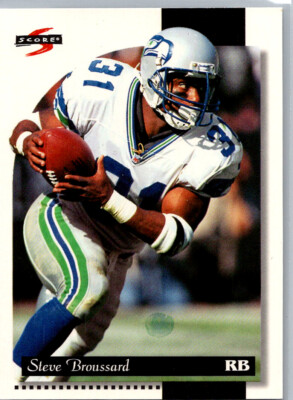 # 208 Steve Broussard Seattle Seahawks 1996 Score | eBay