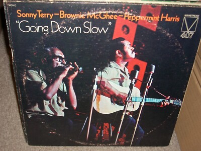 SONNY TERRY / BROWNIE MCGHEE / PEPPERMINT HARRIS going down slow ( blues ) | eBay