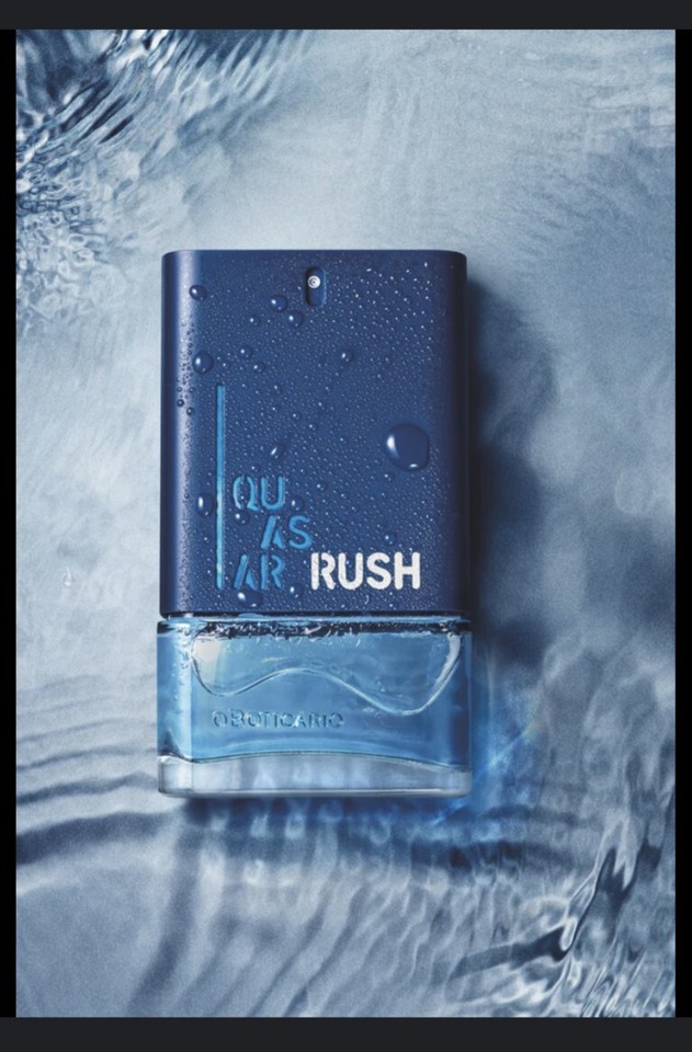 Boticario Quasar Rush EAU DE TOILETTE, 100ml/3.4oz,Brazil,New Sealed | eBay