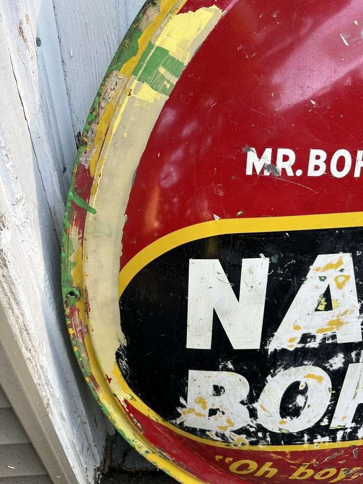 Rare Vintage National Bohemian Beer 42” Sign Button Beer Sign | eBay