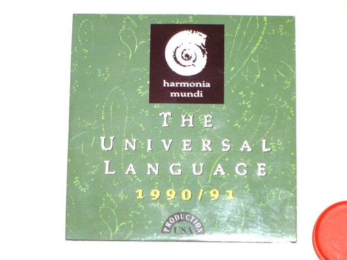 The UNIVERSAL LANGUAGE CD 1990/91 Harmonia Mundi CD HMU 907503 NEAR ...