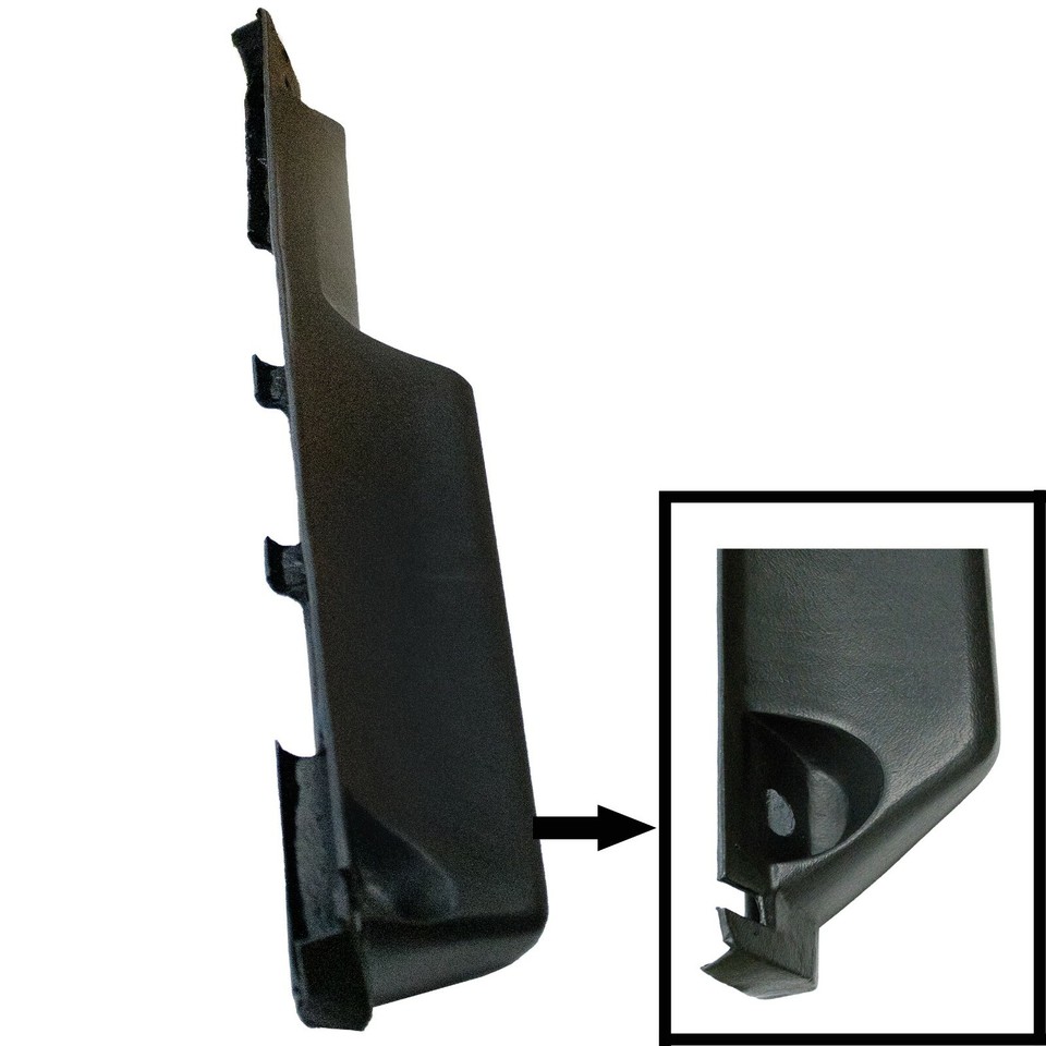 1968 69 70 71 72 73 74 75 76 77 Ford Bronco Dash Pad Black Vinyl 3724A ...