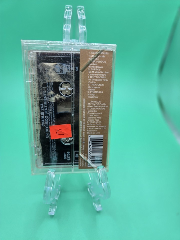 CHARLIE ZAA, UN SEGUNDO SENTIMIENTO. CASSETTE. SONY DISCOS | eBay